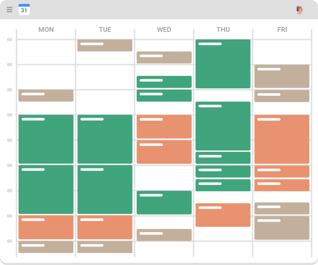 Método Blocos de Tempo (Time Blocking) - Blog Abri Minha Empresa